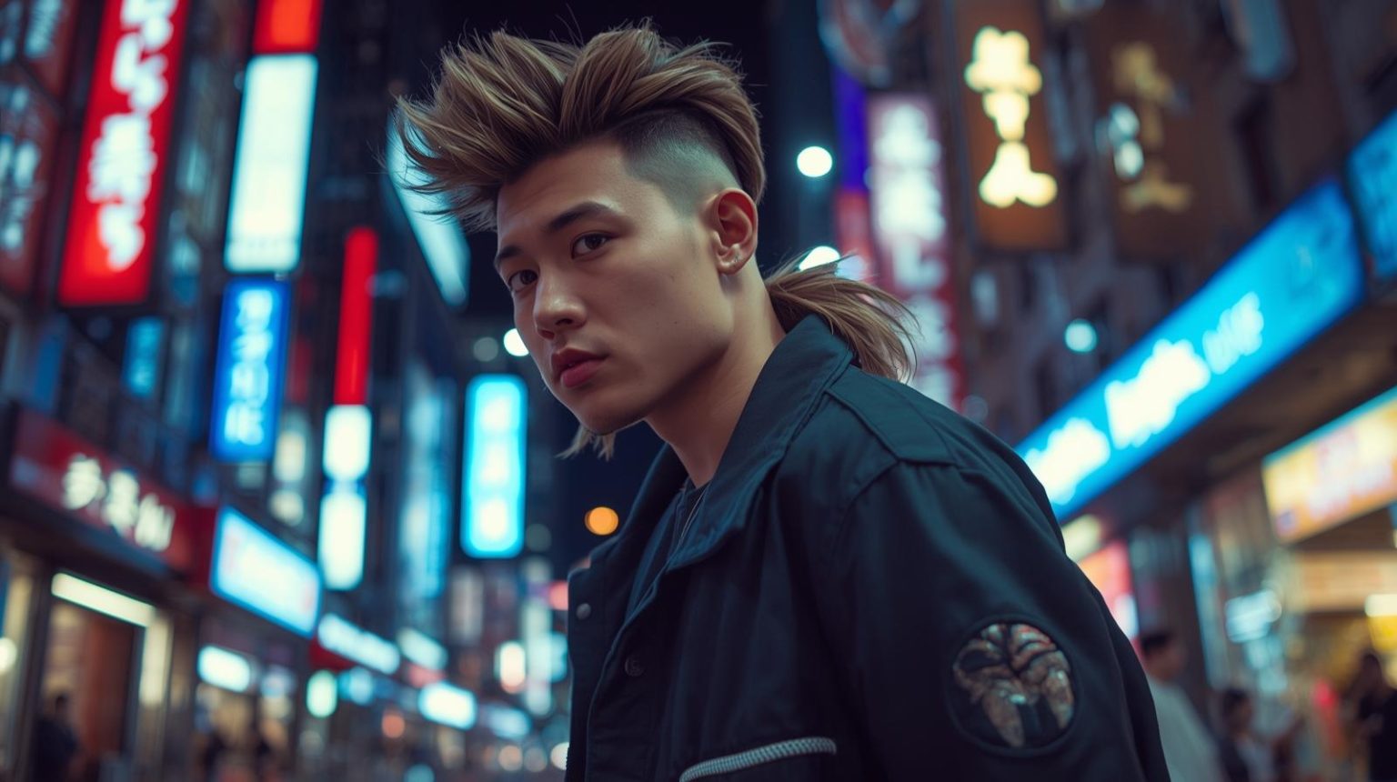 Asian Men Haircut