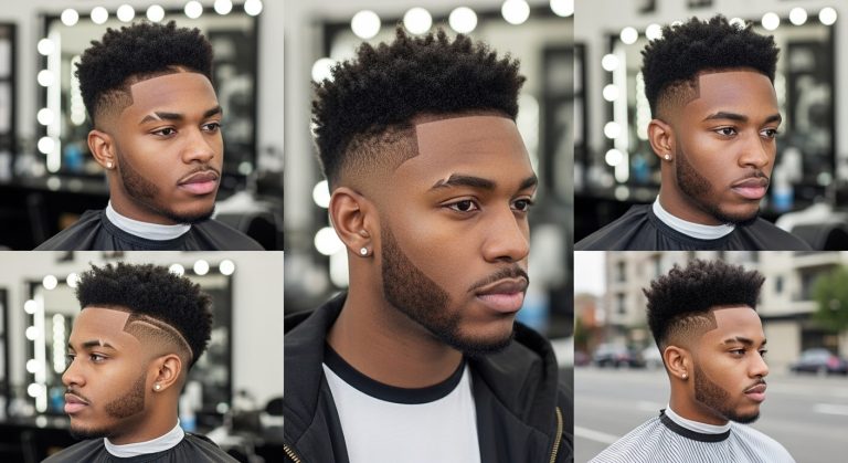 Modern Fade Haircuts for Black Men